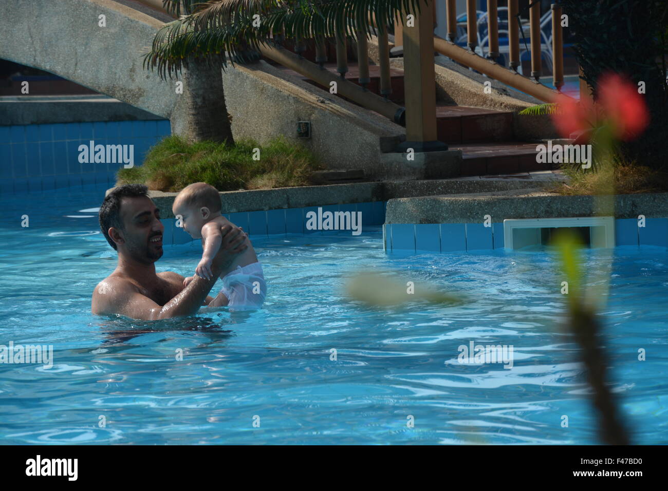 First swimming lessons Stock Photo - Alamy First swimming lessons Stock Photo - Alamy