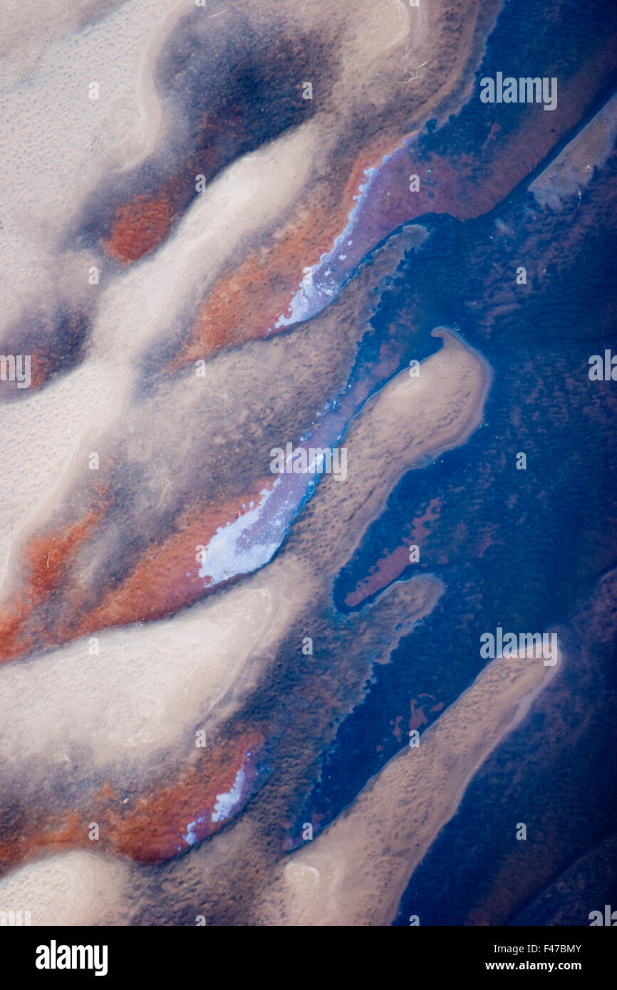 Aerial view of a sandbank, Sweden Stock Photo - Alamy
