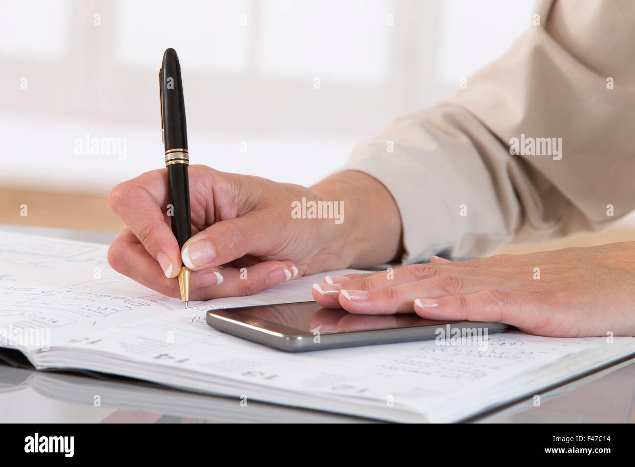 Electronic diary hi-res stock photography and images - Alamy