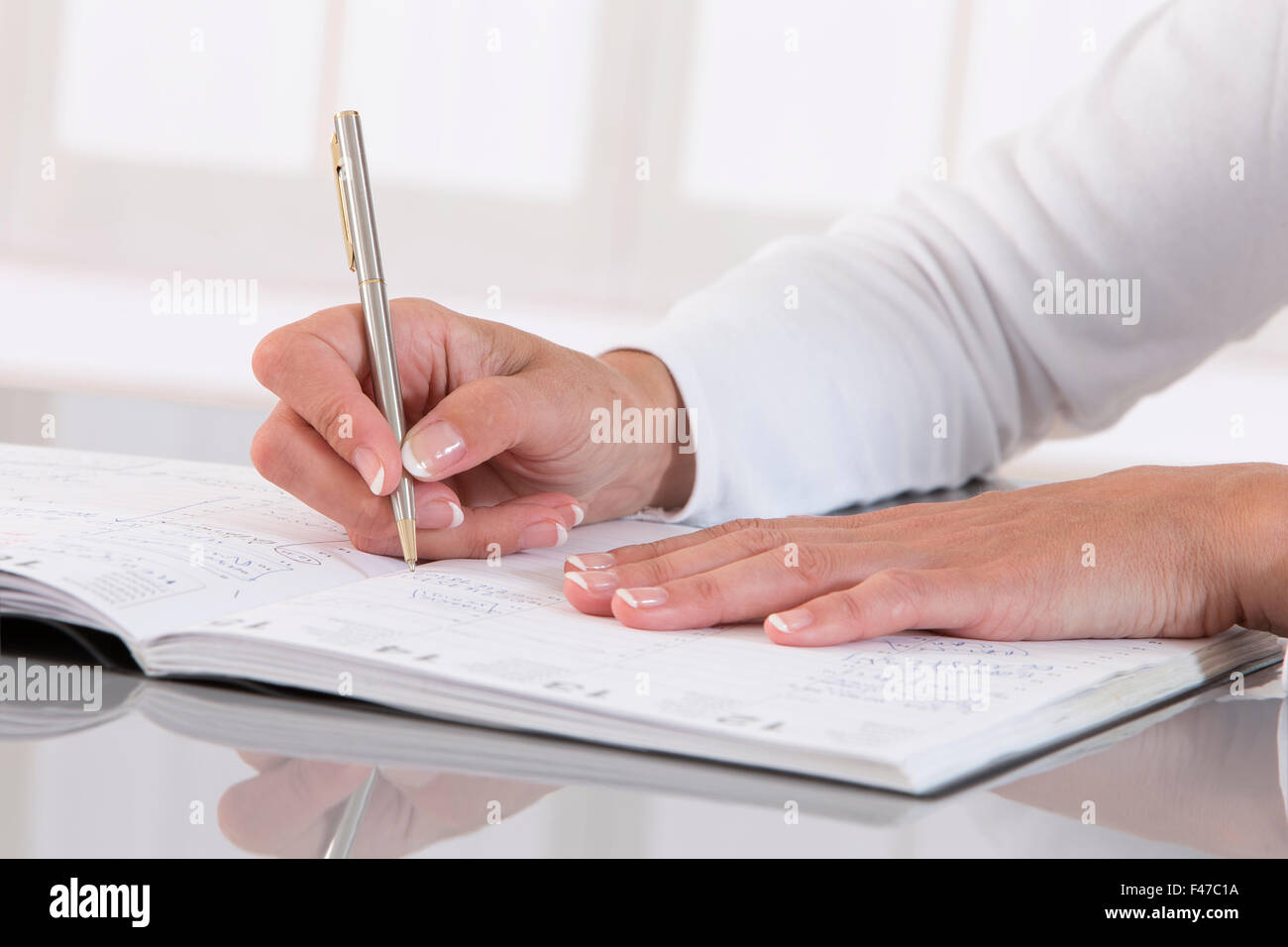 Diary interior hi-res stock photography and images - Alamy