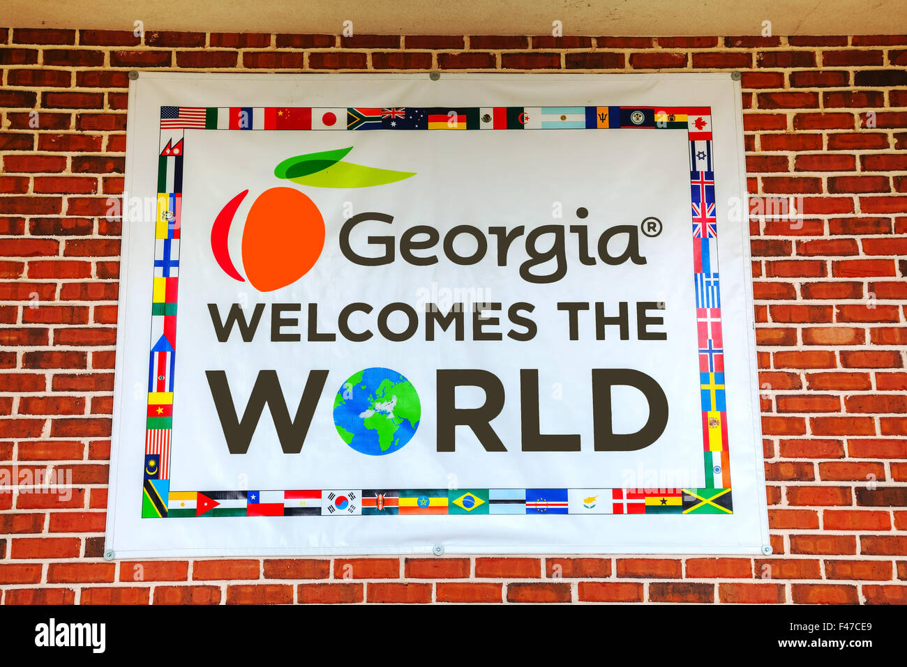 Georgia welcome sign hi-res stock photography and images - Alamy