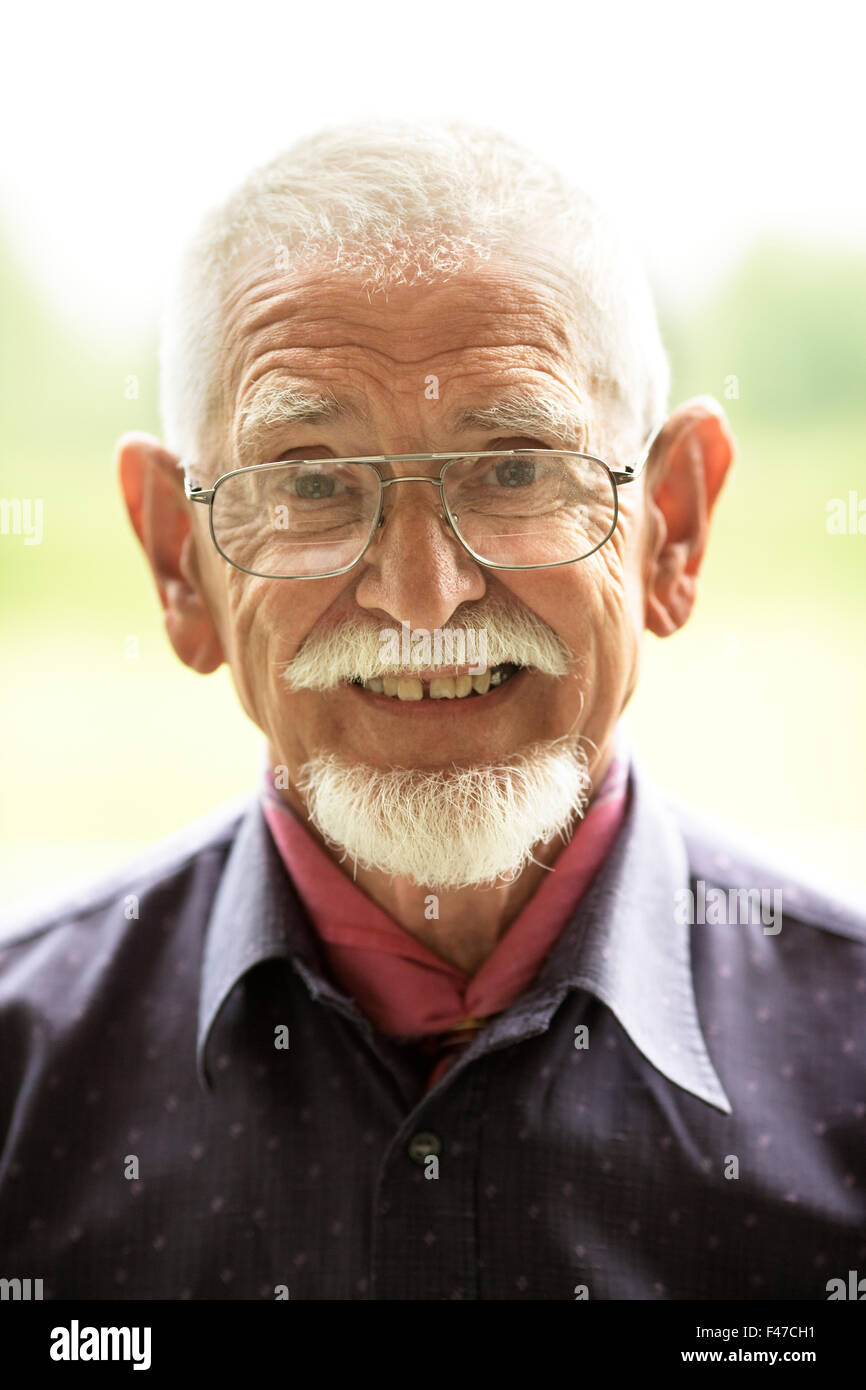 Portrait of a senior man, Sweden Stock Photo - Alamy