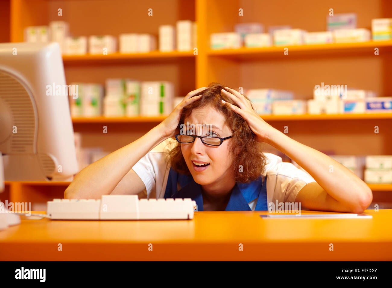 Desperately looking hi-res stock photography and images - Alamy