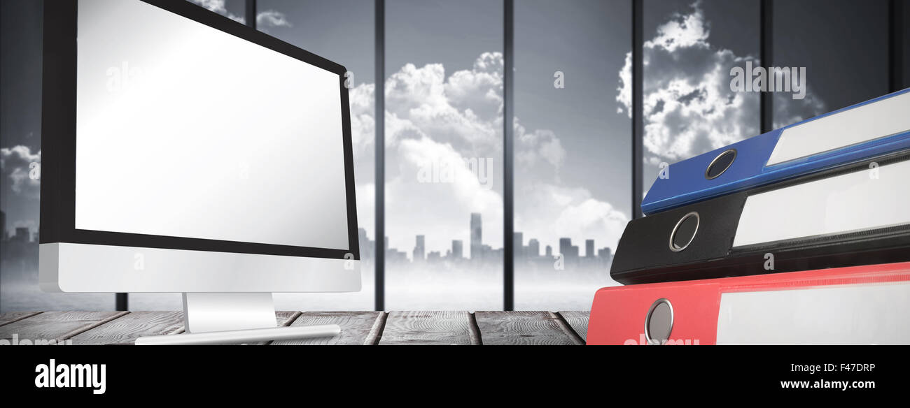 Composite image of computer screen Stock Photo - Alamy