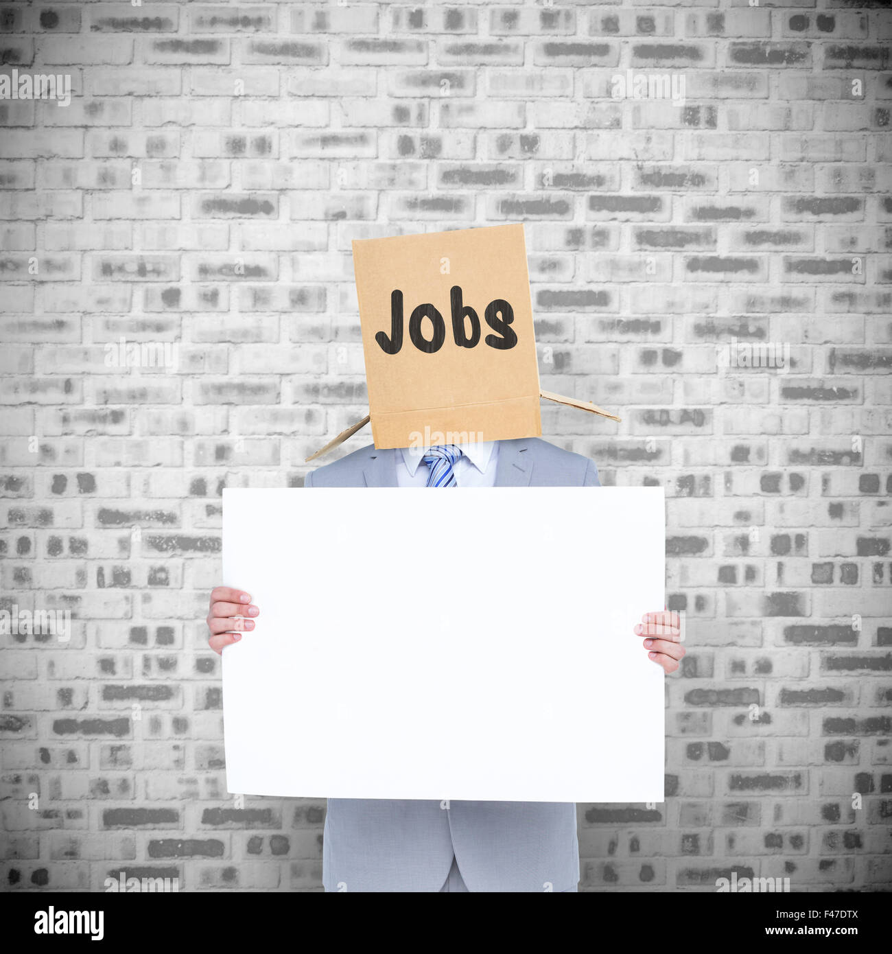 Composite image of anonymous businessman Stock Photo - Alamy