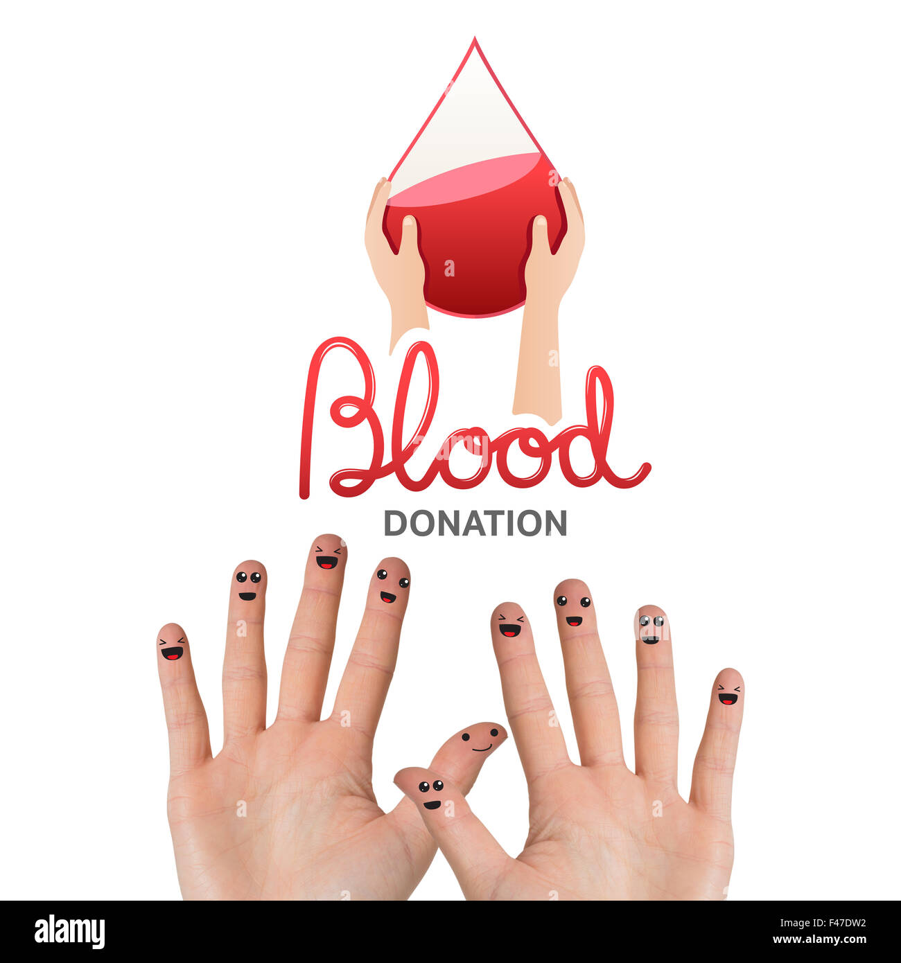 Composite image of blood donation Stock Photo - Alamy