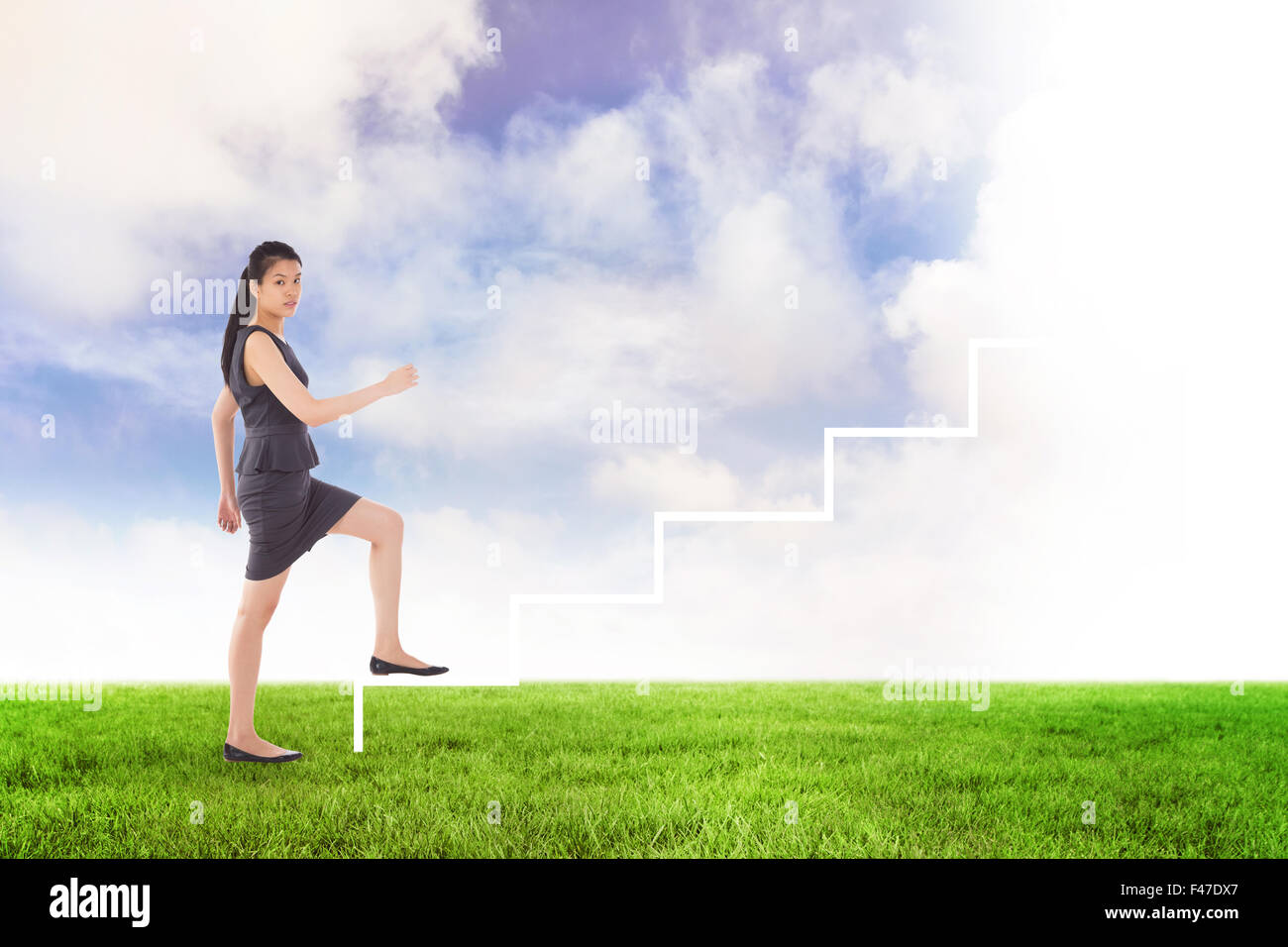 Stepping upwards hi-res stock photography and images - Alamy