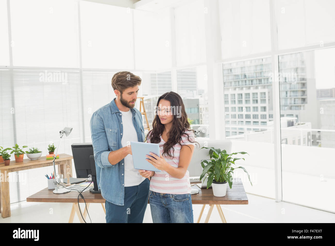 Business partners office digital hi-res stock photography and images ...