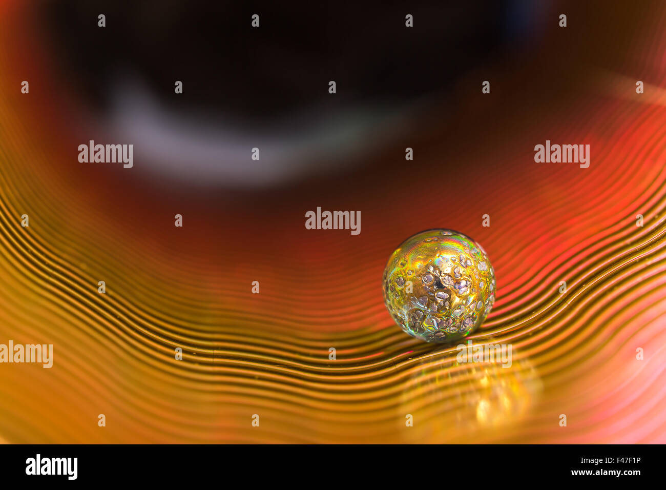 the abstract background multicolored lines and ball Stock Photo - Alamy