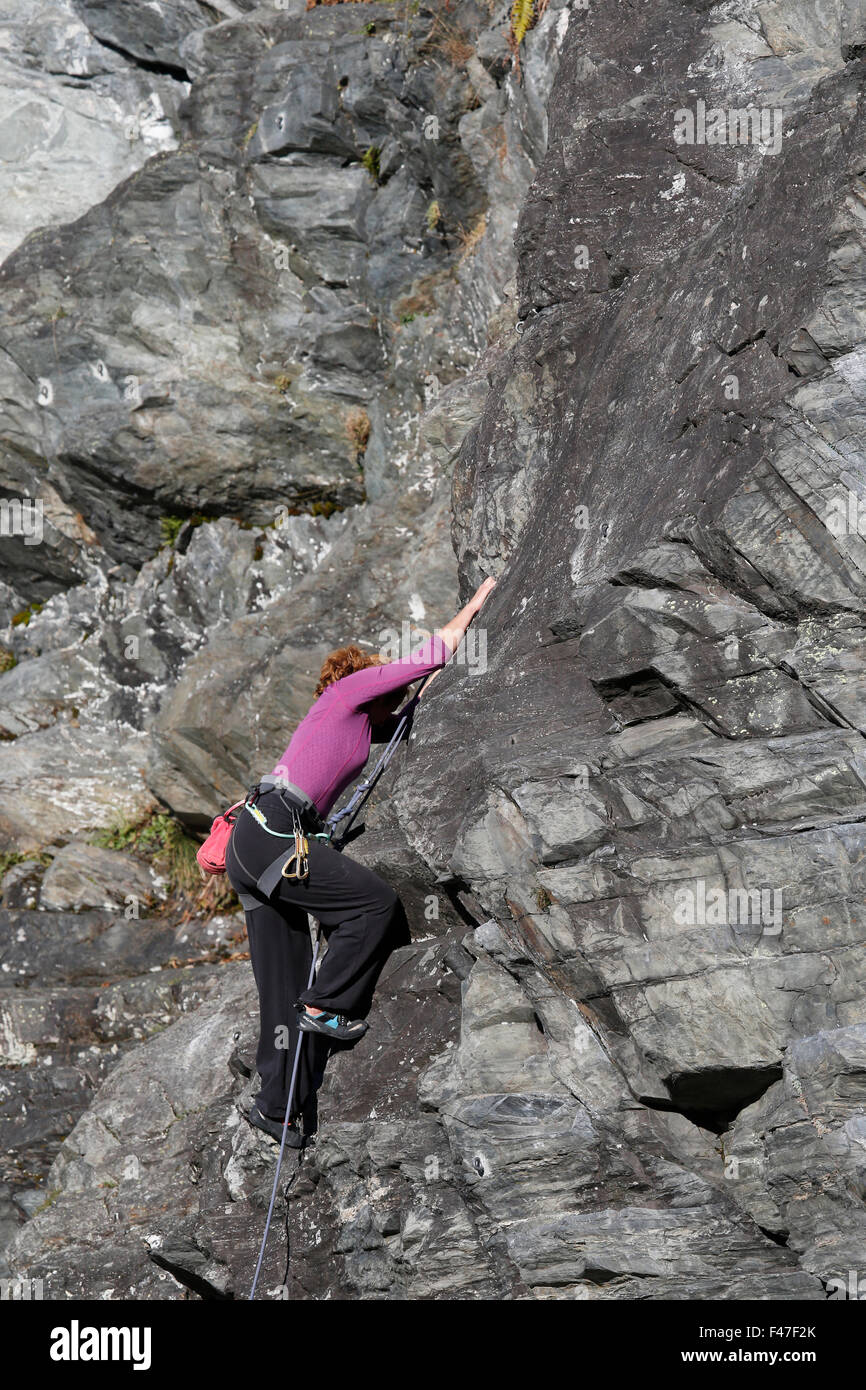 Individuality mountain climbers hi-res stock photography and images - Alamy