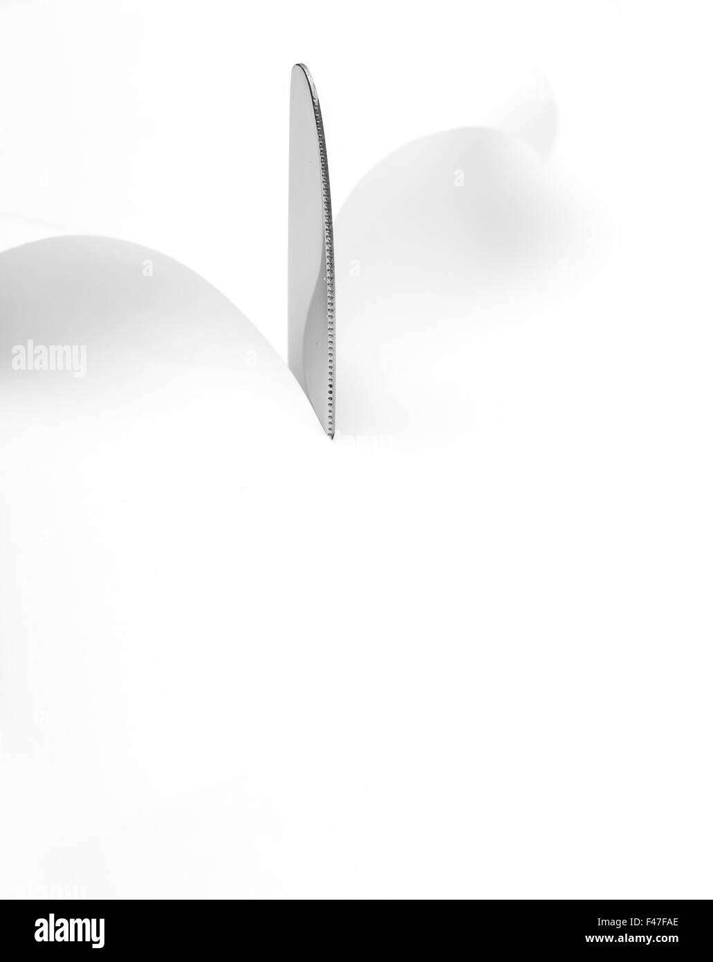 Blade knife paper on Black and White Stock Photos & Images - Alamy