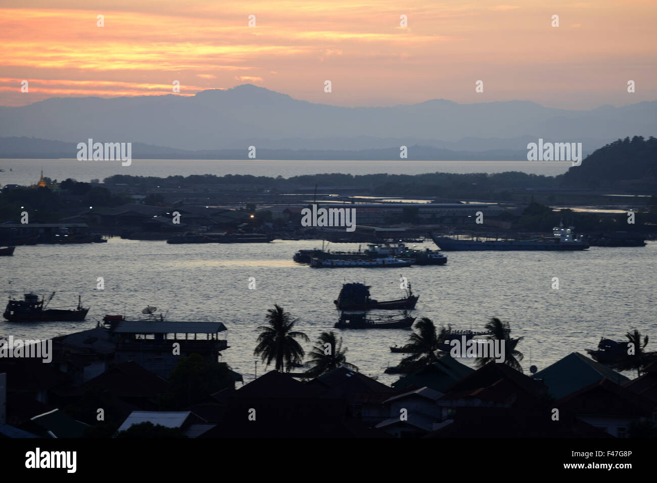 ASIA MYANMAR MYEIK ANDAMAN SEA Stock Photo - Alamy