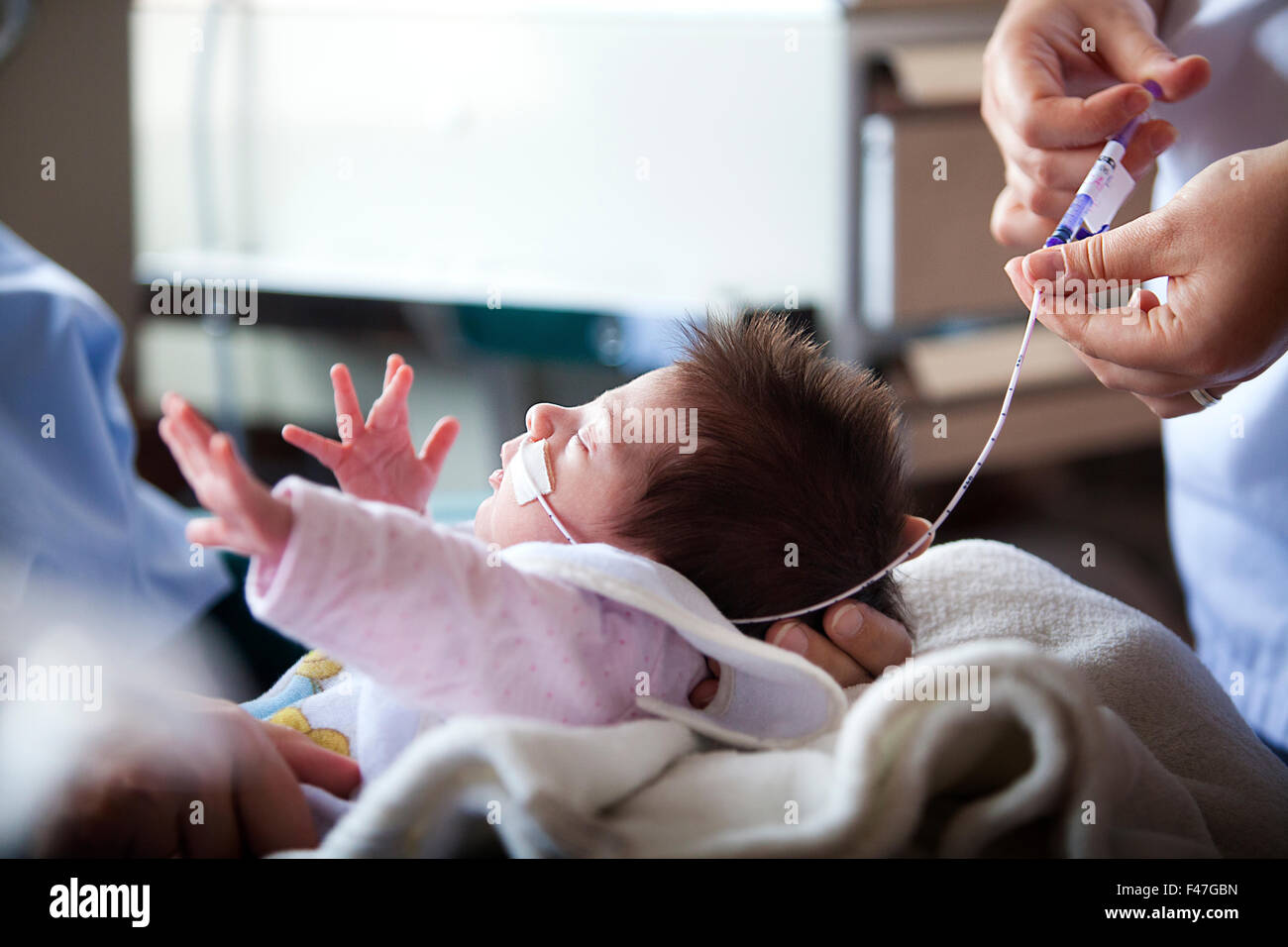 Enteral child hi-res stock photography and images - Alamy