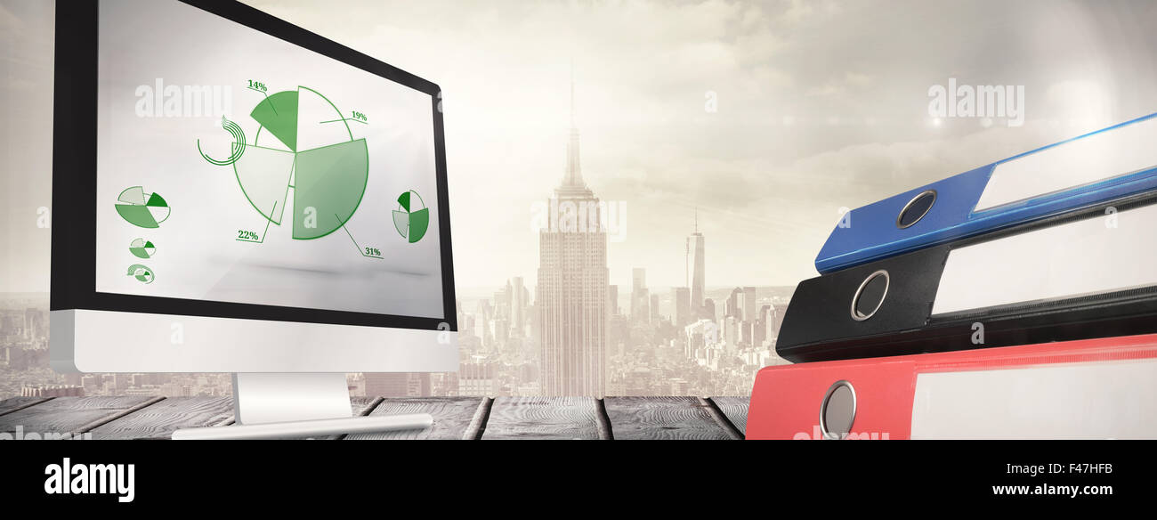 Composite image of computer screen Stock Photo - Alamy