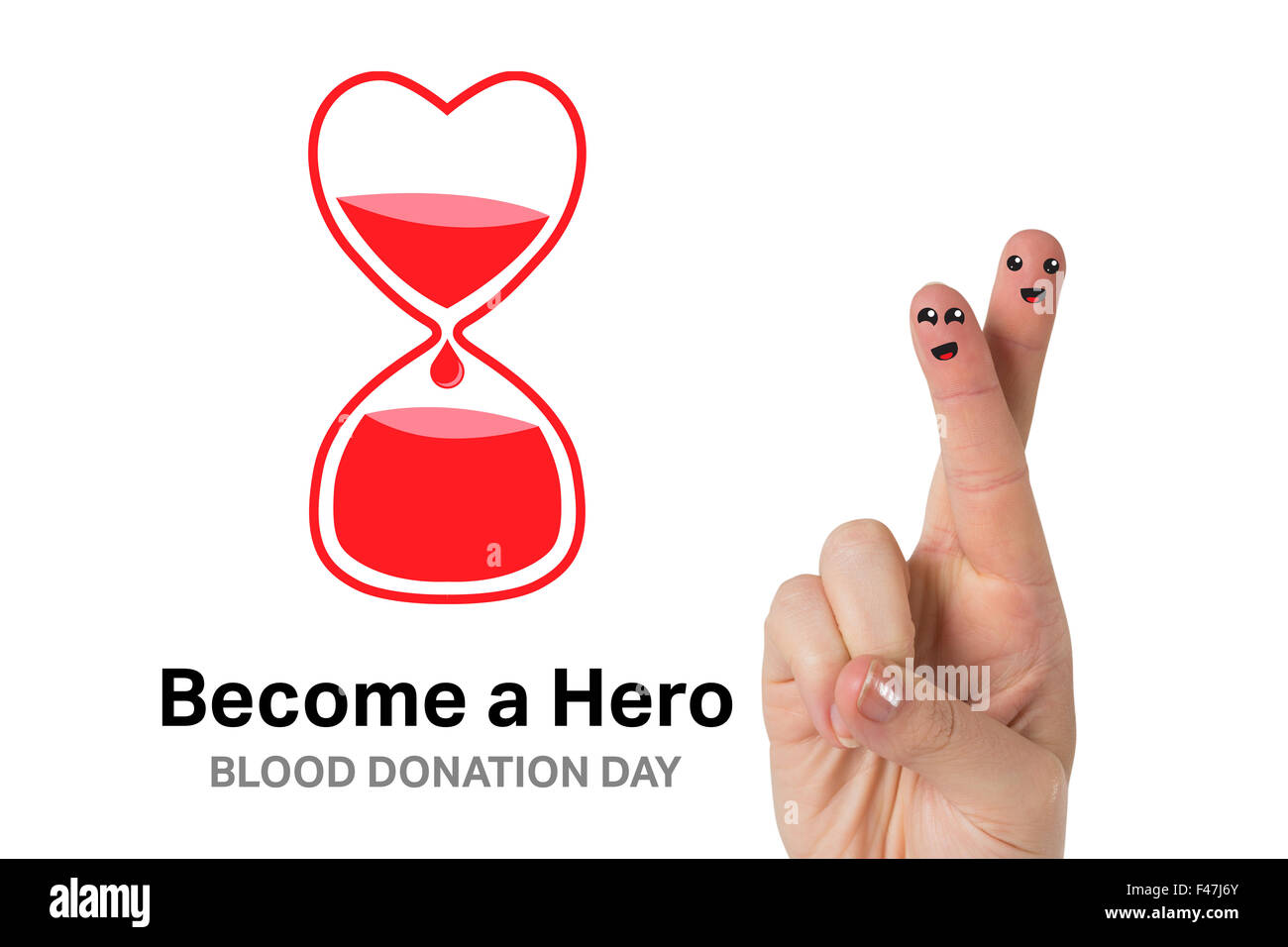 Composite image of blood donation Stock Photo - Alamy