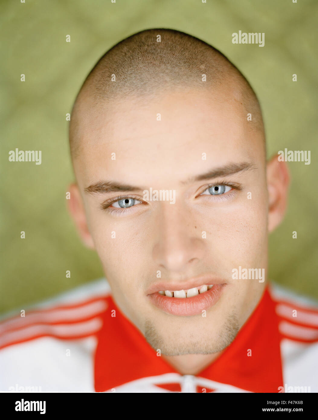 Portrait of a young man, Sweden Stock Photo - Alamy