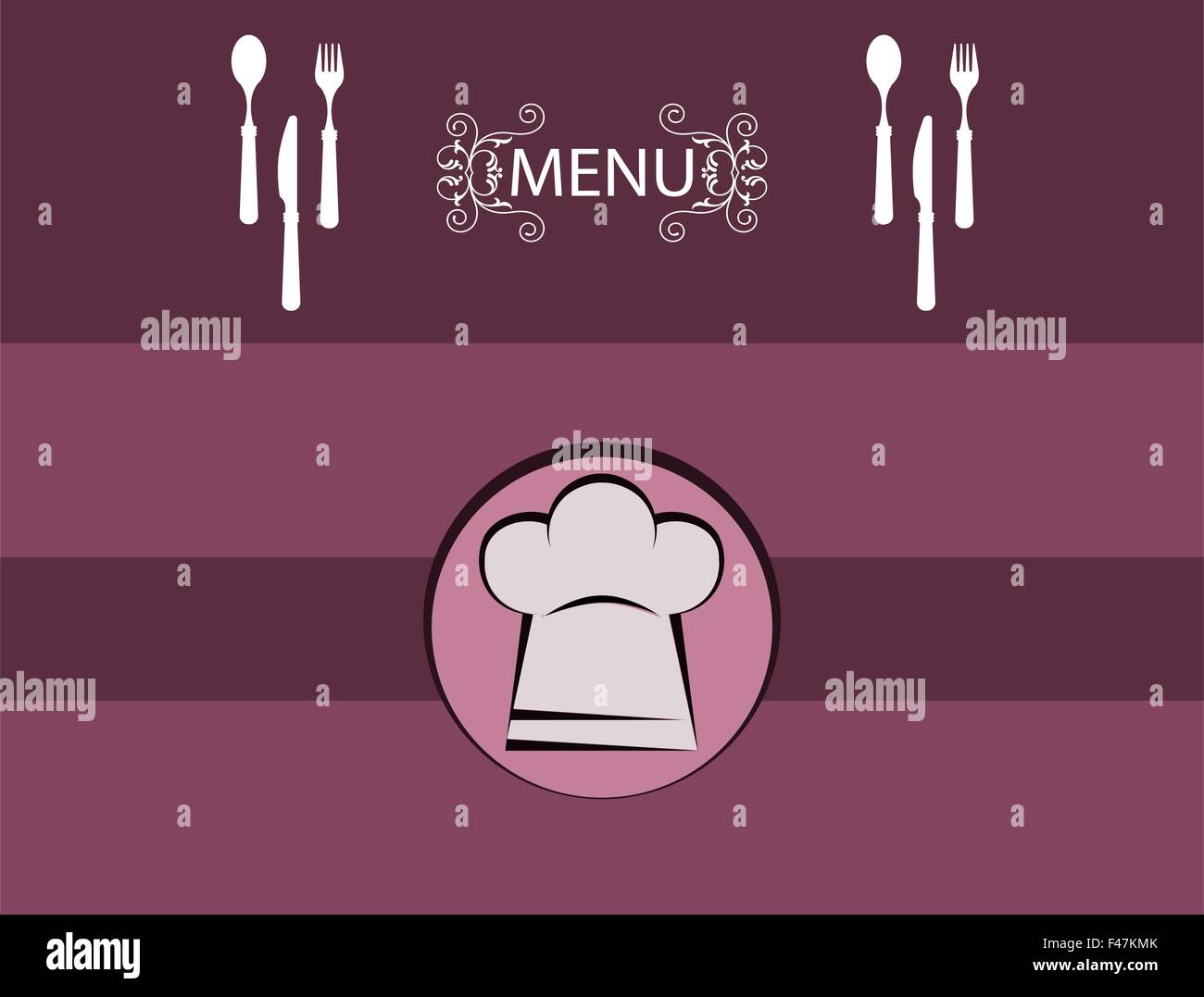 Menu Card Design Template Vector Art Stock Vector Image & Art - Alamy