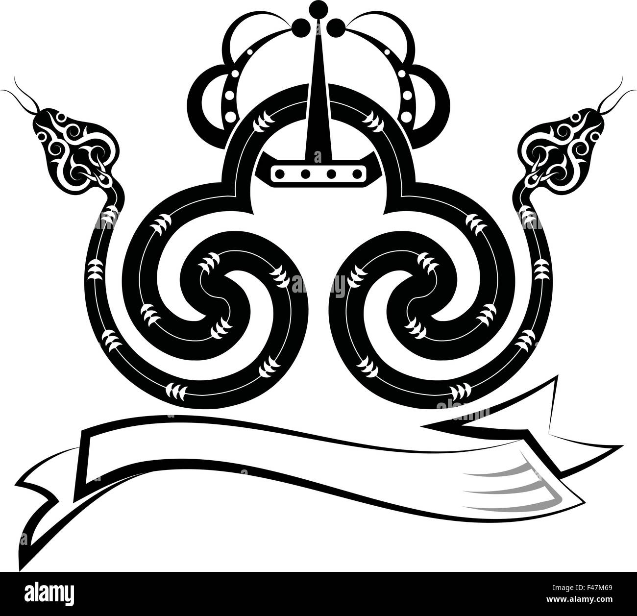 Reptile snake india Stock Vector Images - Alamy