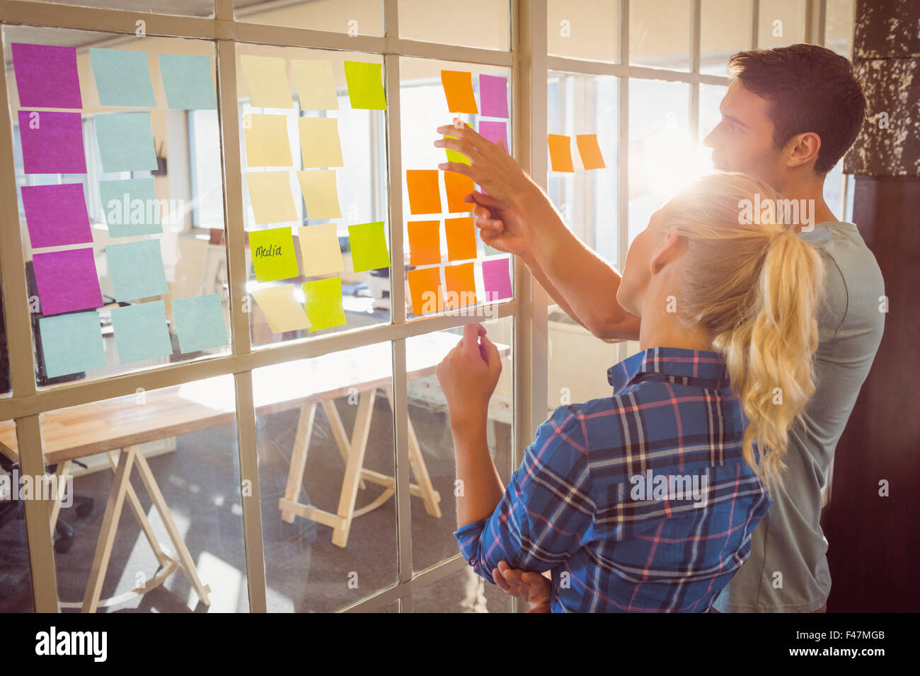 Young creative business people Stock Photo - Alamy