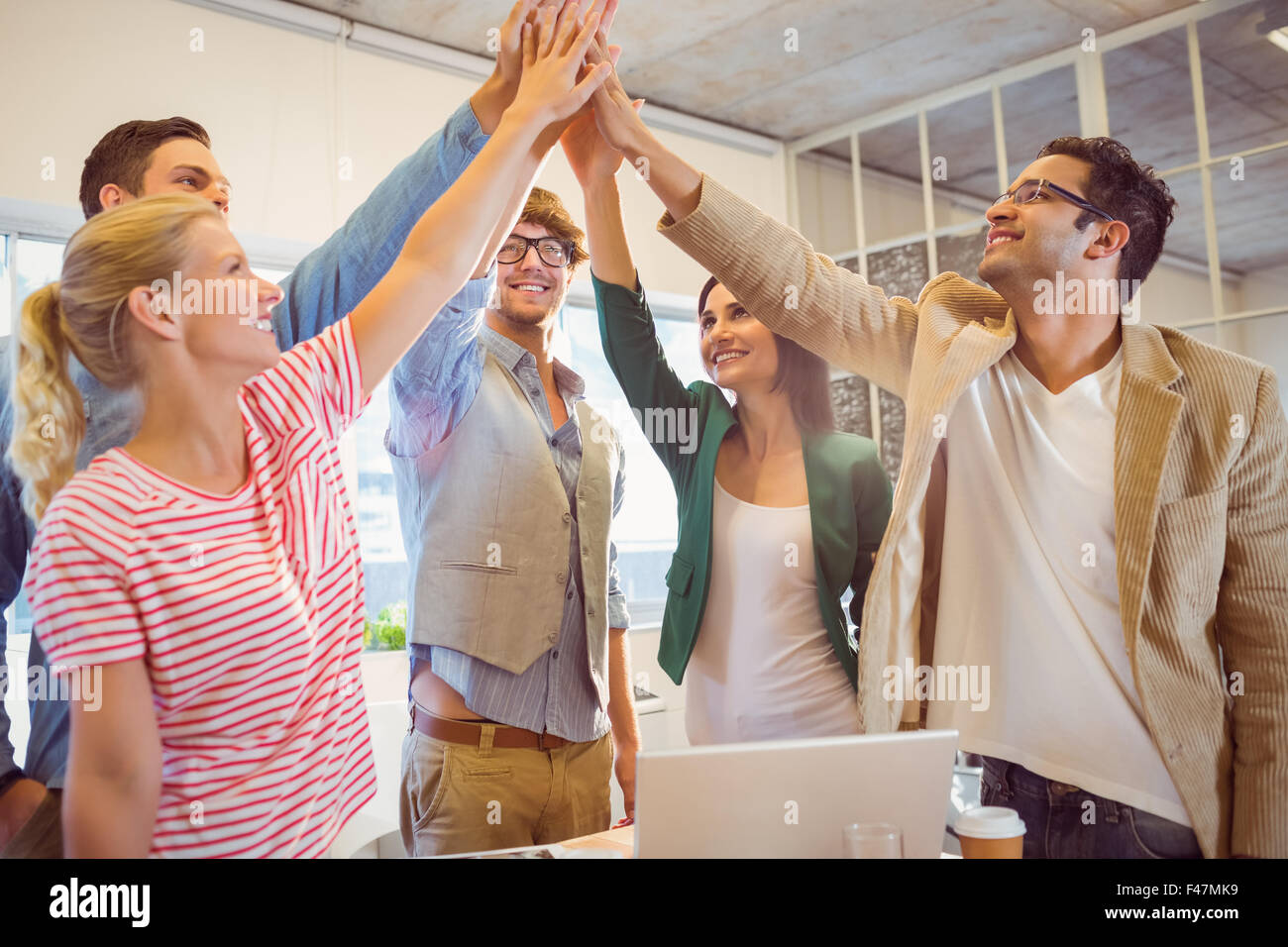 Office man hands checks hi-res stock photography and images - Alamy