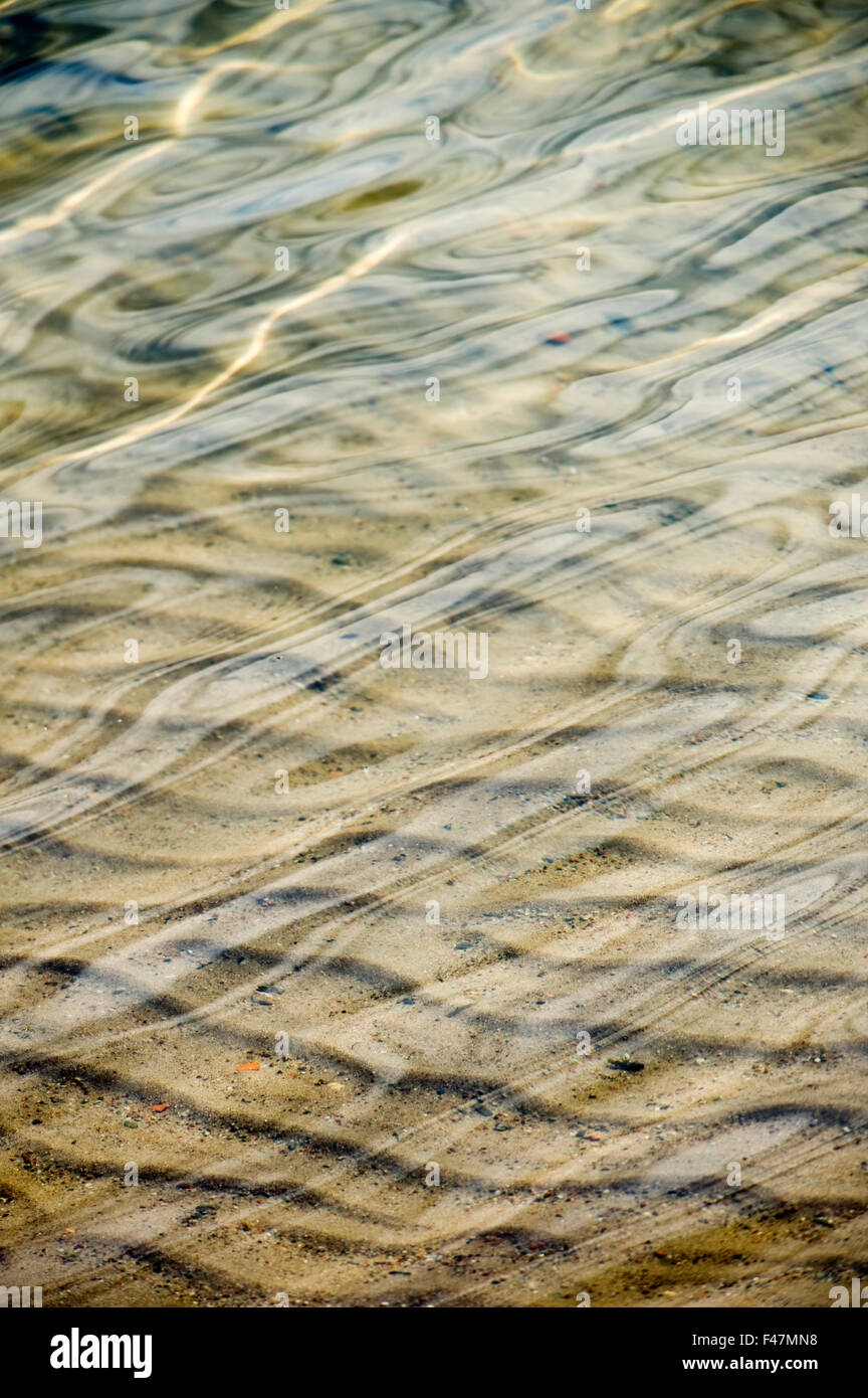 sand under the water surface, Stockholm archipelago, Sweden Stock Photo ...
