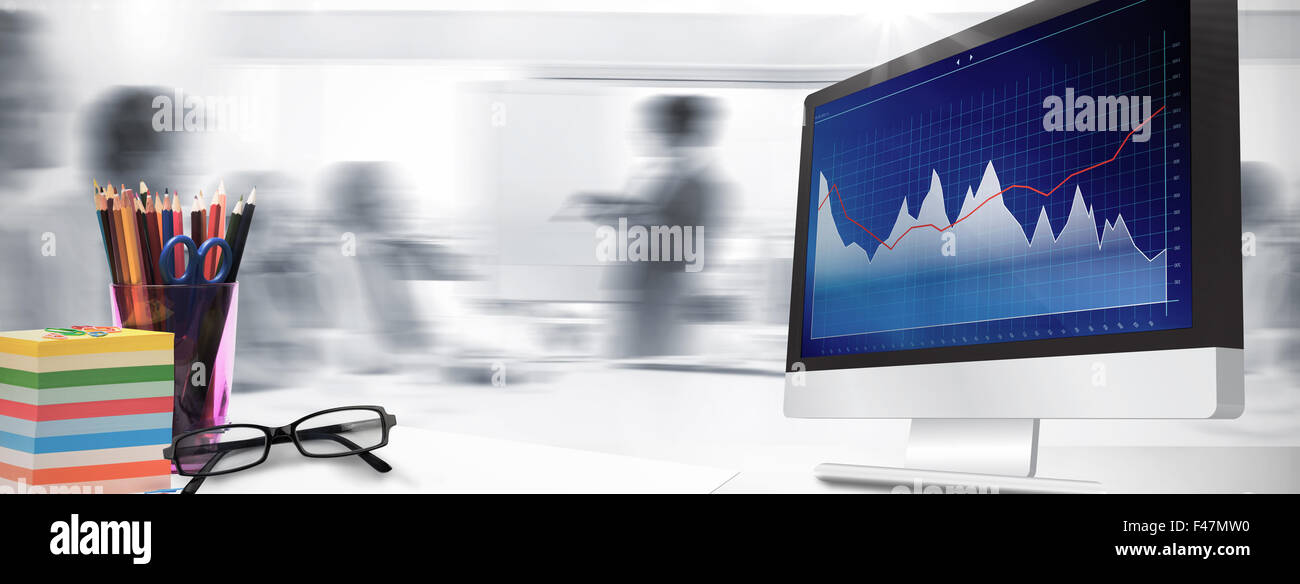 Composite image of computer screen Stock Photo - Alamy