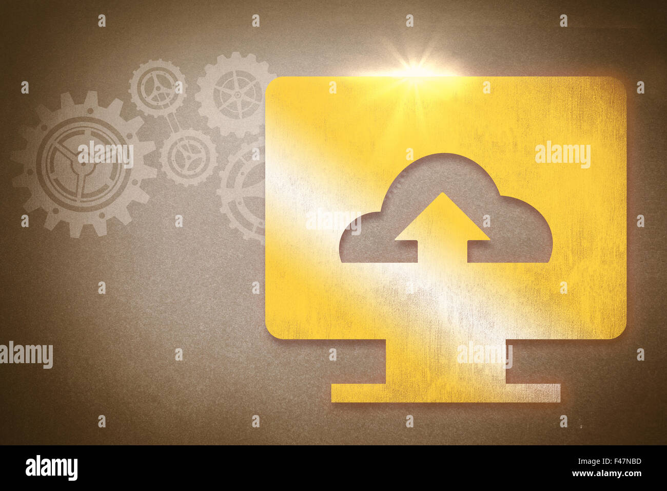 Composite image of computer screen Stock Photo - Alamy