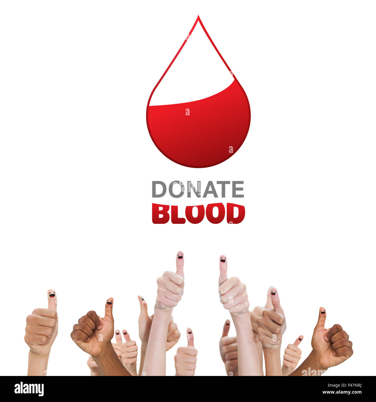 Composite image of blood donation Stock Photo - Alamy