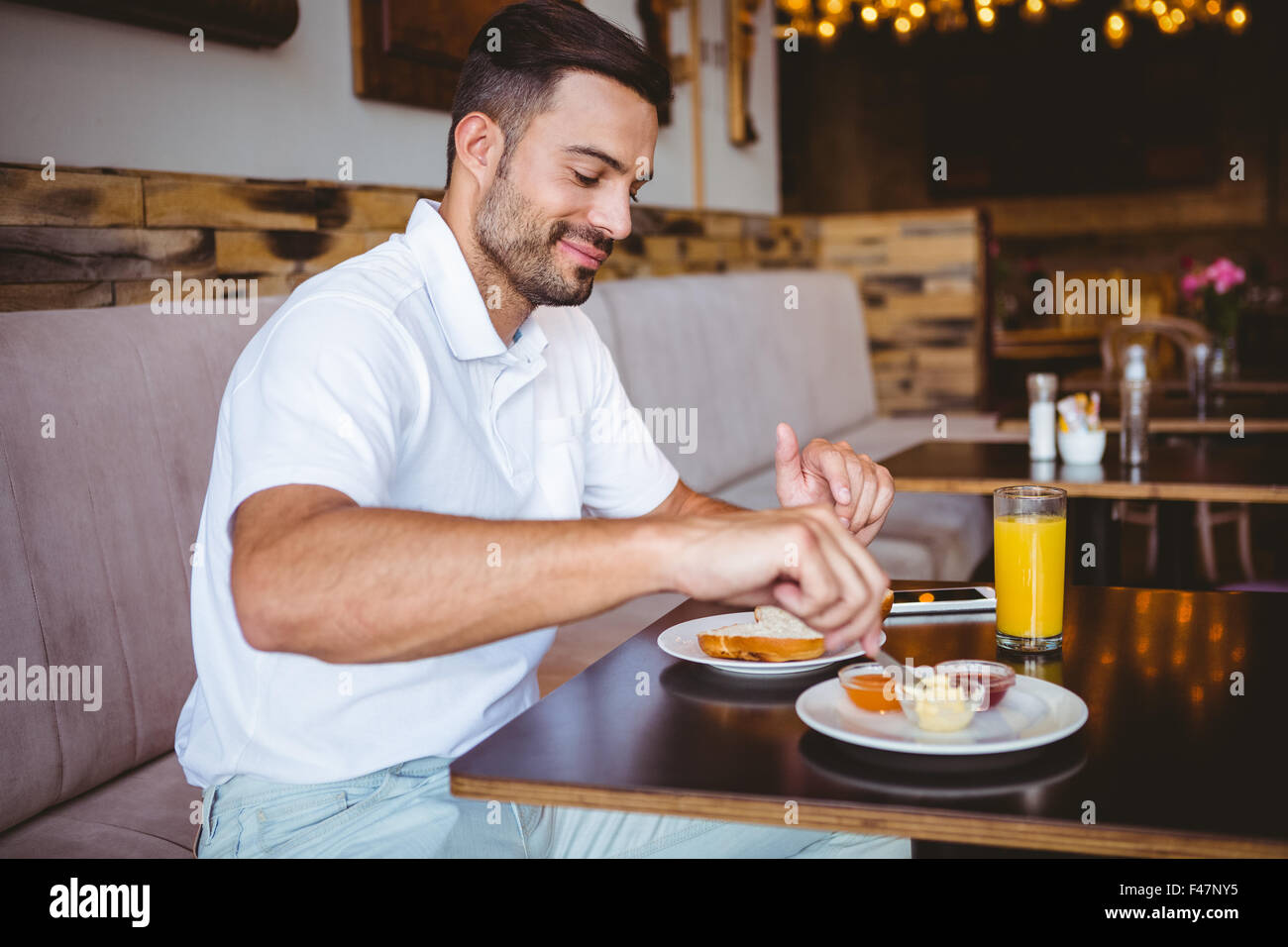 Man making a toast hi-res stock photography and images - Alamy