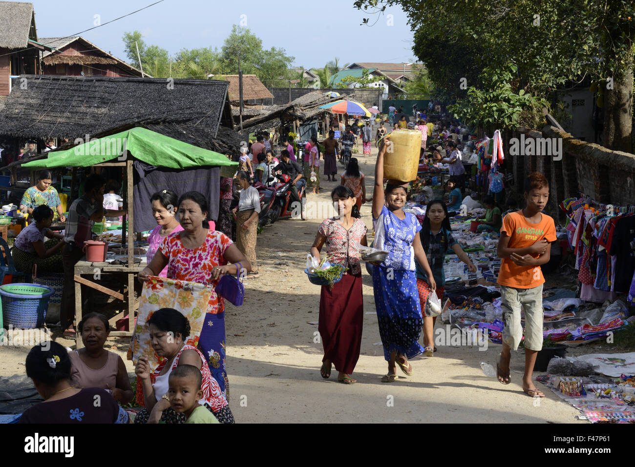 ASIA MYANMAR MYEIK VILLAGE Stock Photo - Alamy