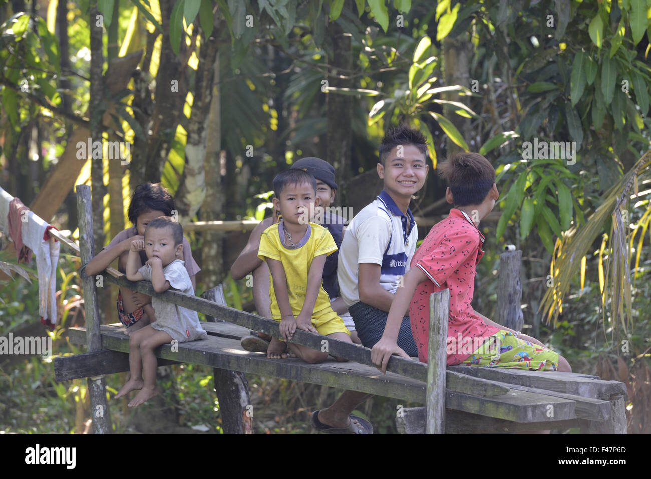 ASIA MYANMAR MYEIK PEOPLE Stock Photo - Alamy