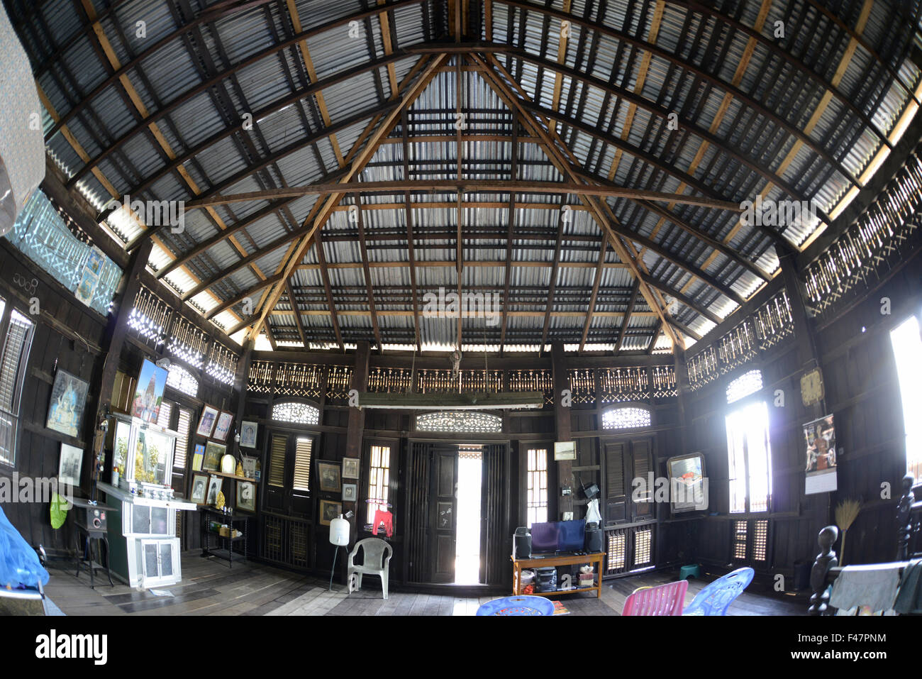 ASIA MYANMAR MYEIK COLONIAL ARCHITECTURE Stock Photo - Alamy