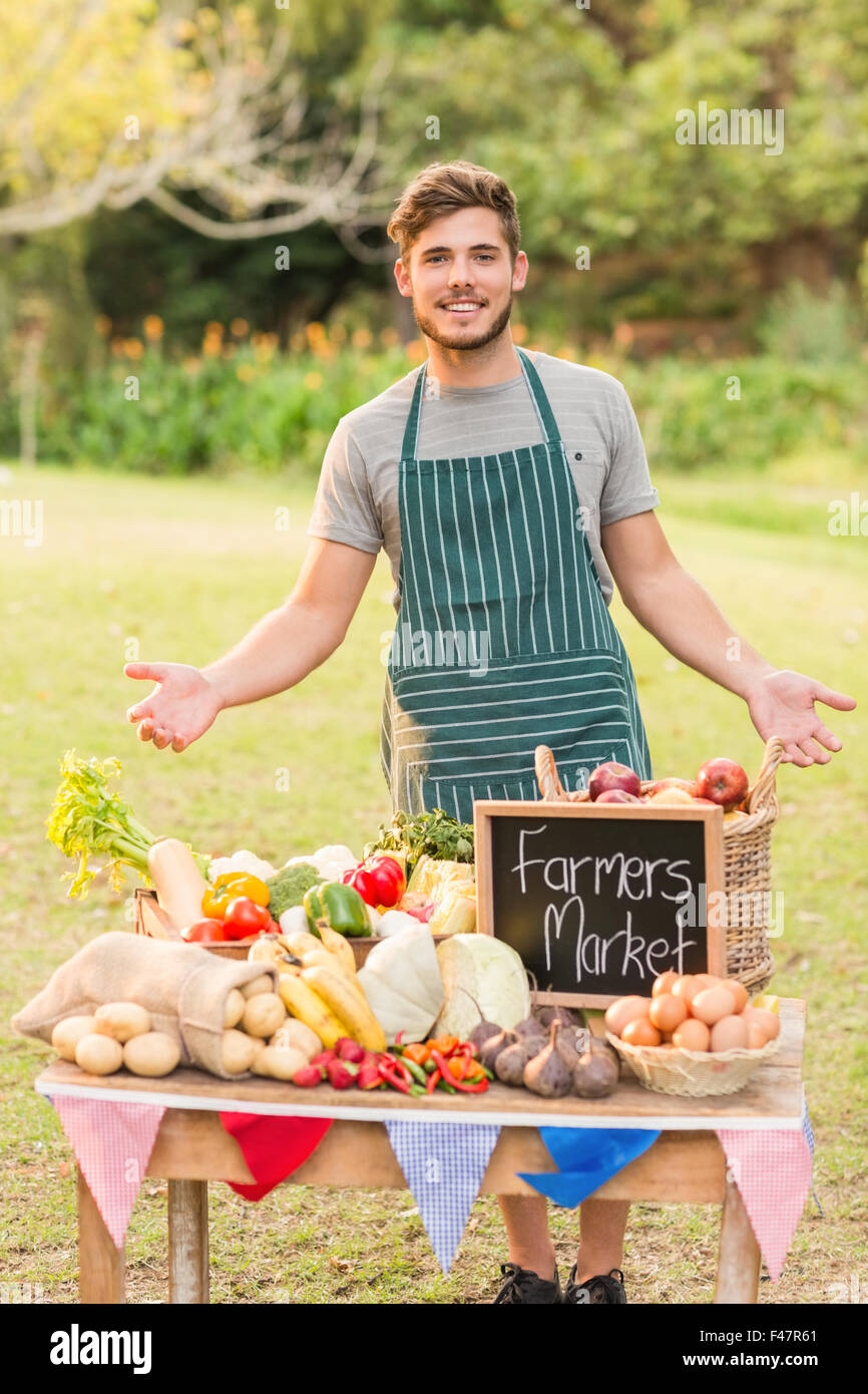 Stall standing hi-res stock photography and images - Alamy