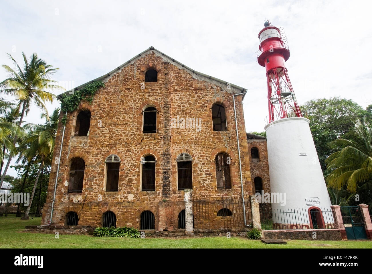 View of Devi;s Island and Isles du Salut, French Guiana Stock Photo - Alamy