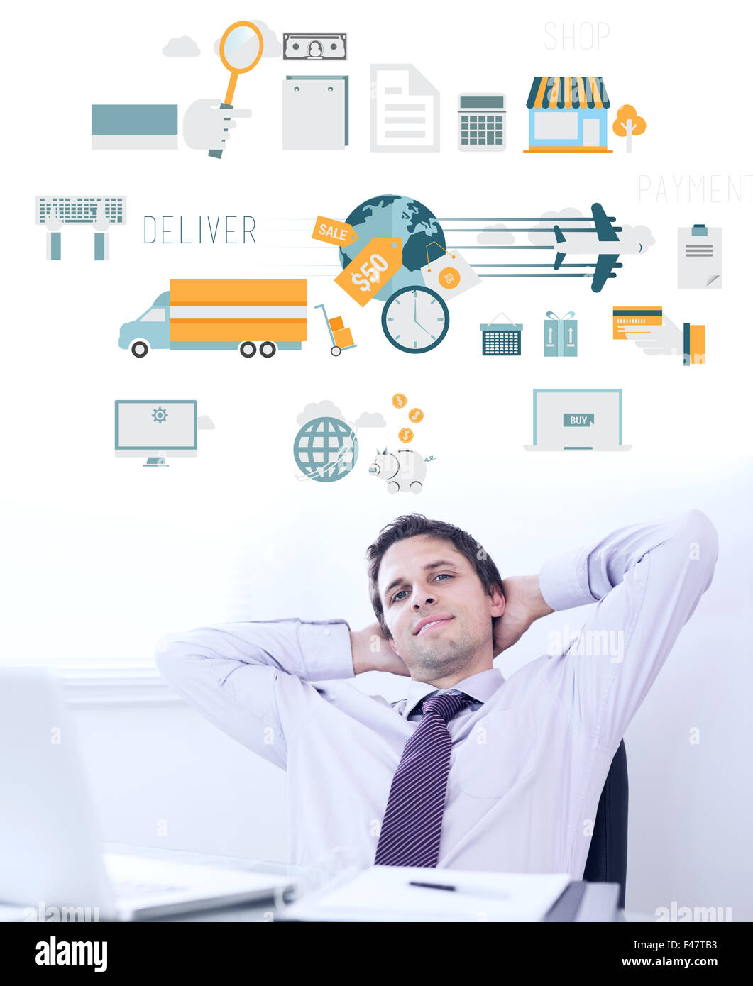Portrait smart logistics business hi-res stock photography and images ...