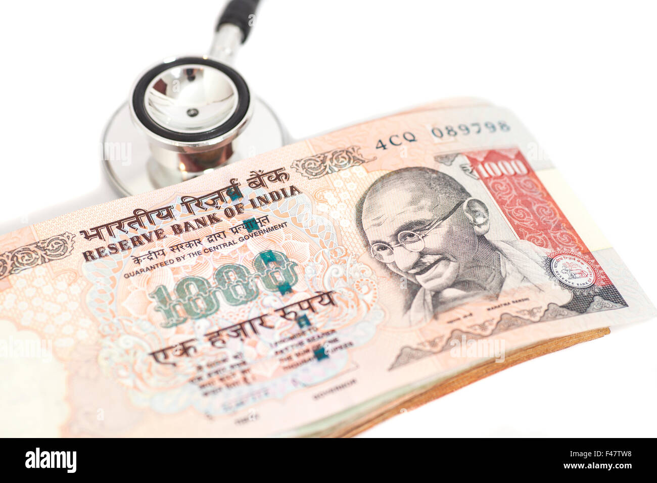 Indian 1000 Rupee Note 1996