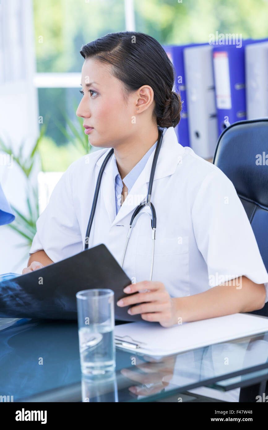 doctor focused on the meeting Stock Photo - Alamy