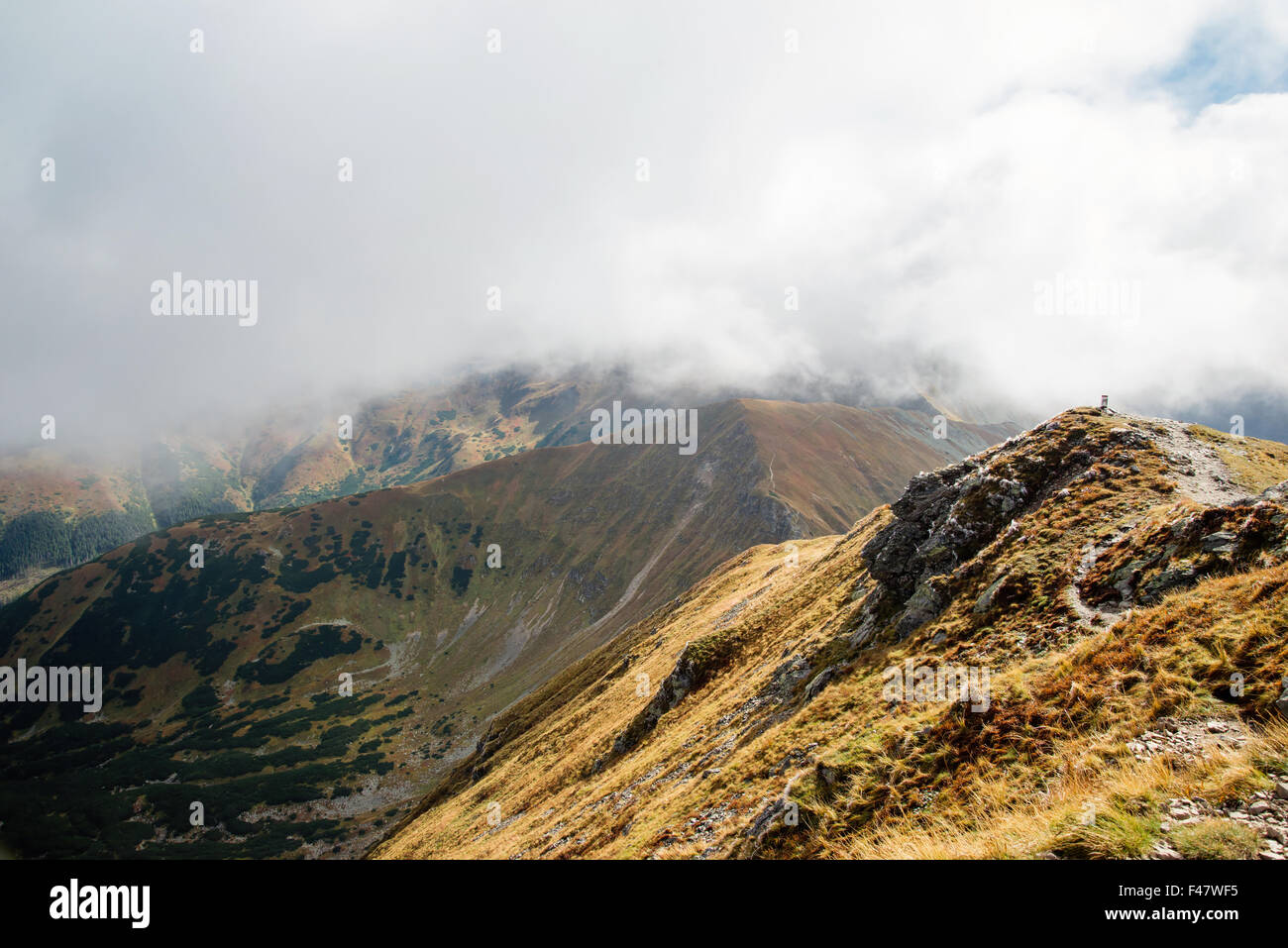 Volovec peak, Tatra mountains Stock Photo - Alamy