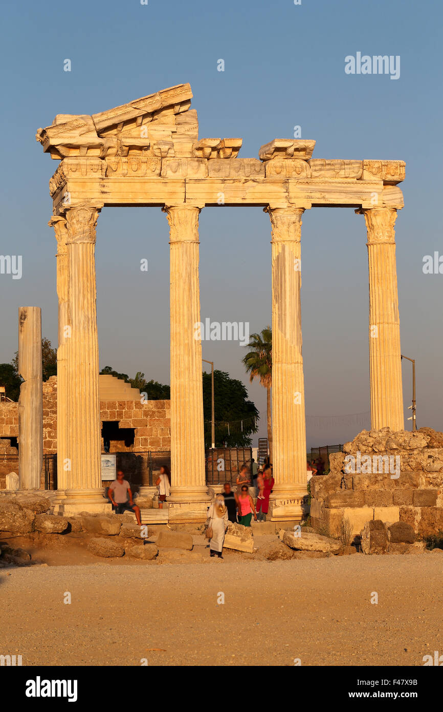 Temple apollo sunset side ancient hi-res stock photography and images ...