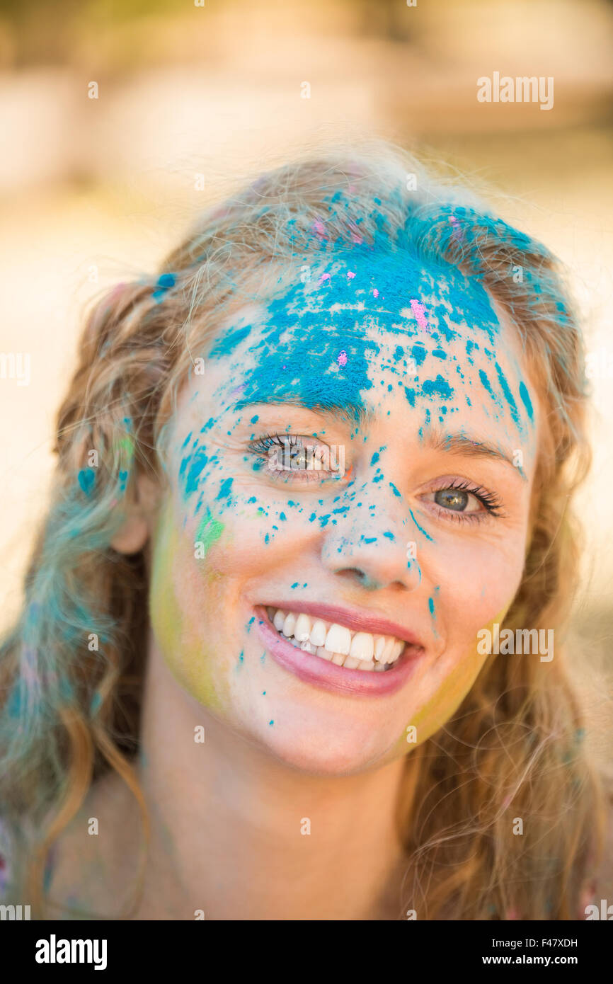 Woman festival fun grass hi-res stock photography and images - Alamy