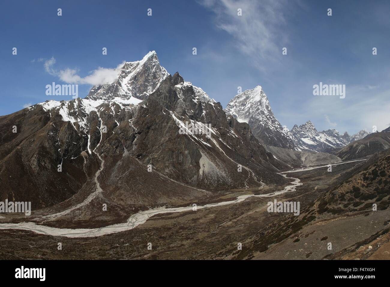 Mt cholatse hi-res stock photography and images - Alamy