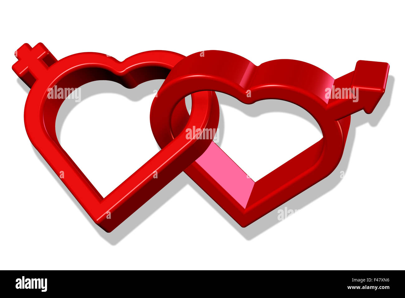 Be my Valentine, love symbol. illustration Stock Photo - Alamy