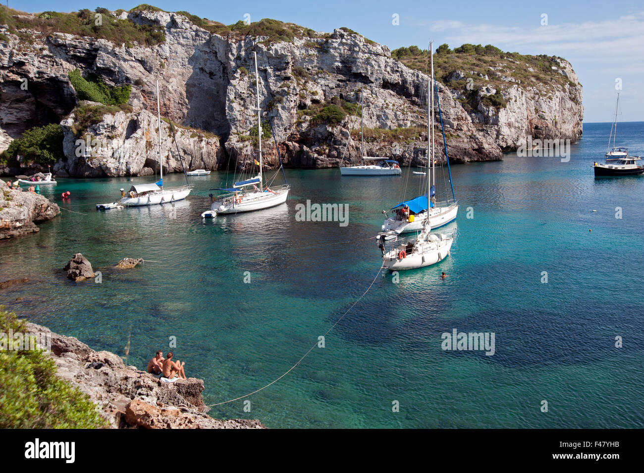 Beautiful menorca bays hi-res stock photography and images - Alamy