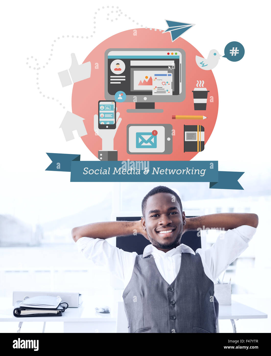 Social media graphics hi-res stock photography and images - Alamy