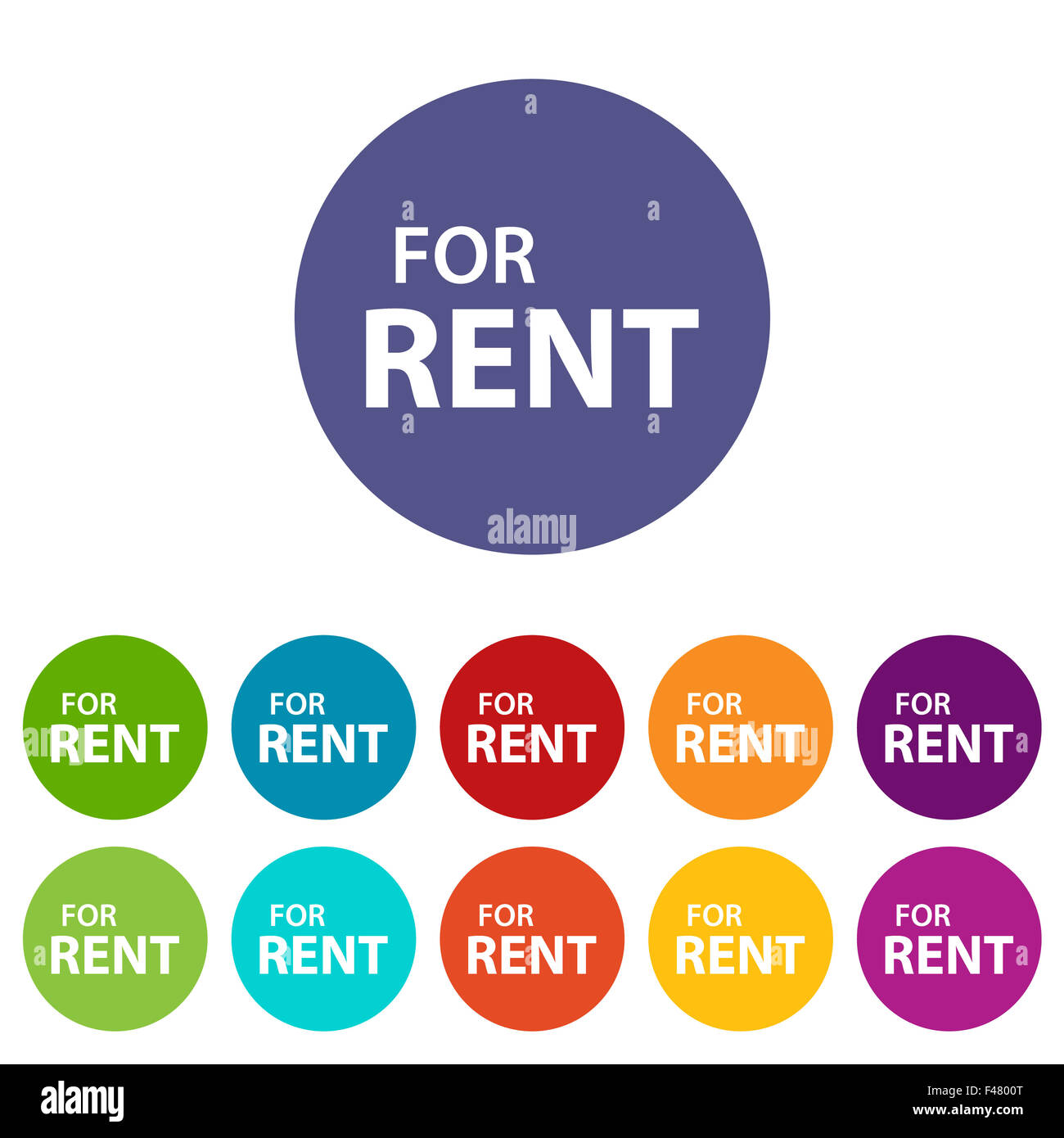 For rent flat icon Stock Photo - Alamy