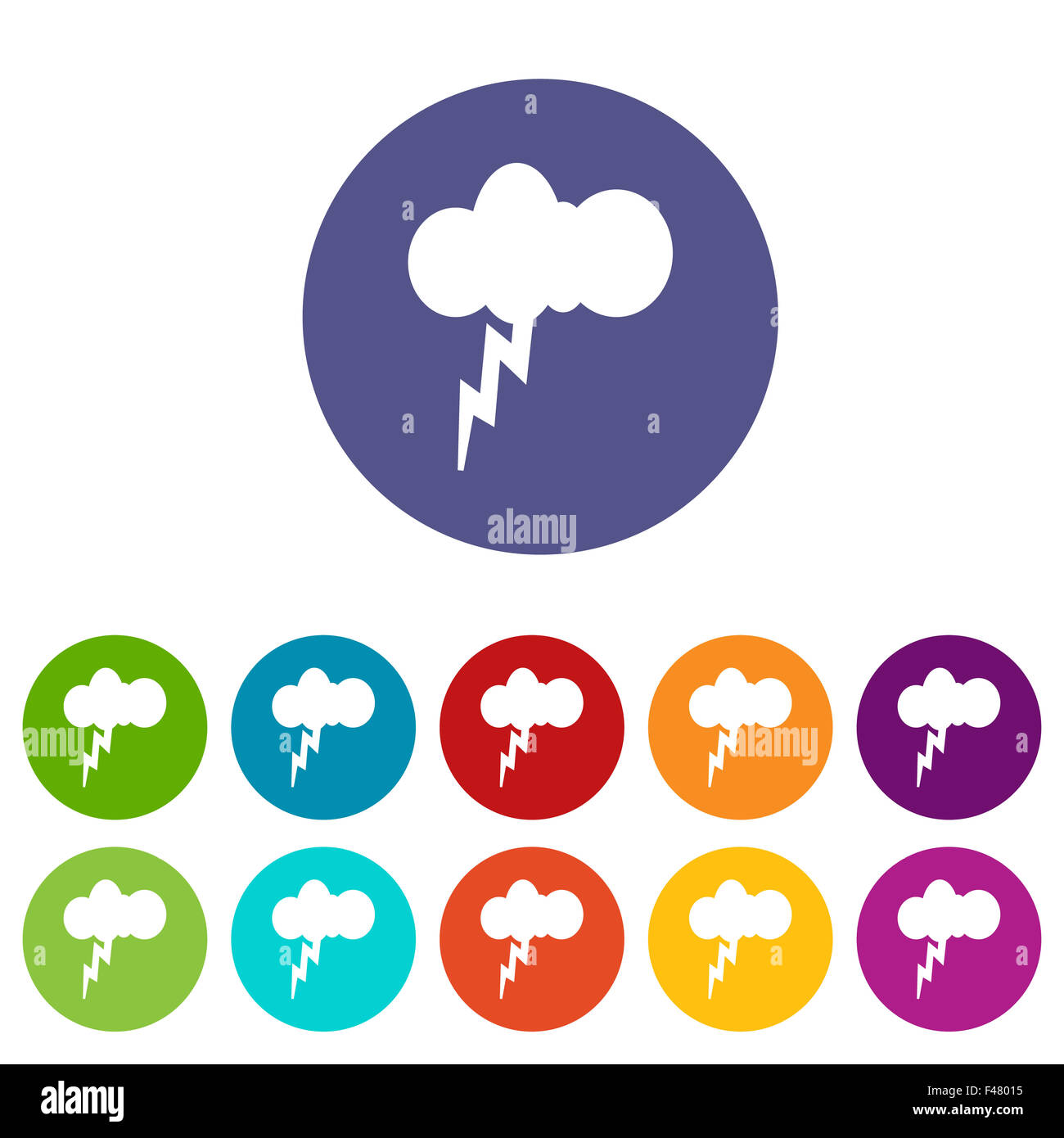 Orange storm Cut Out Stock Images & Pictures - Alamy