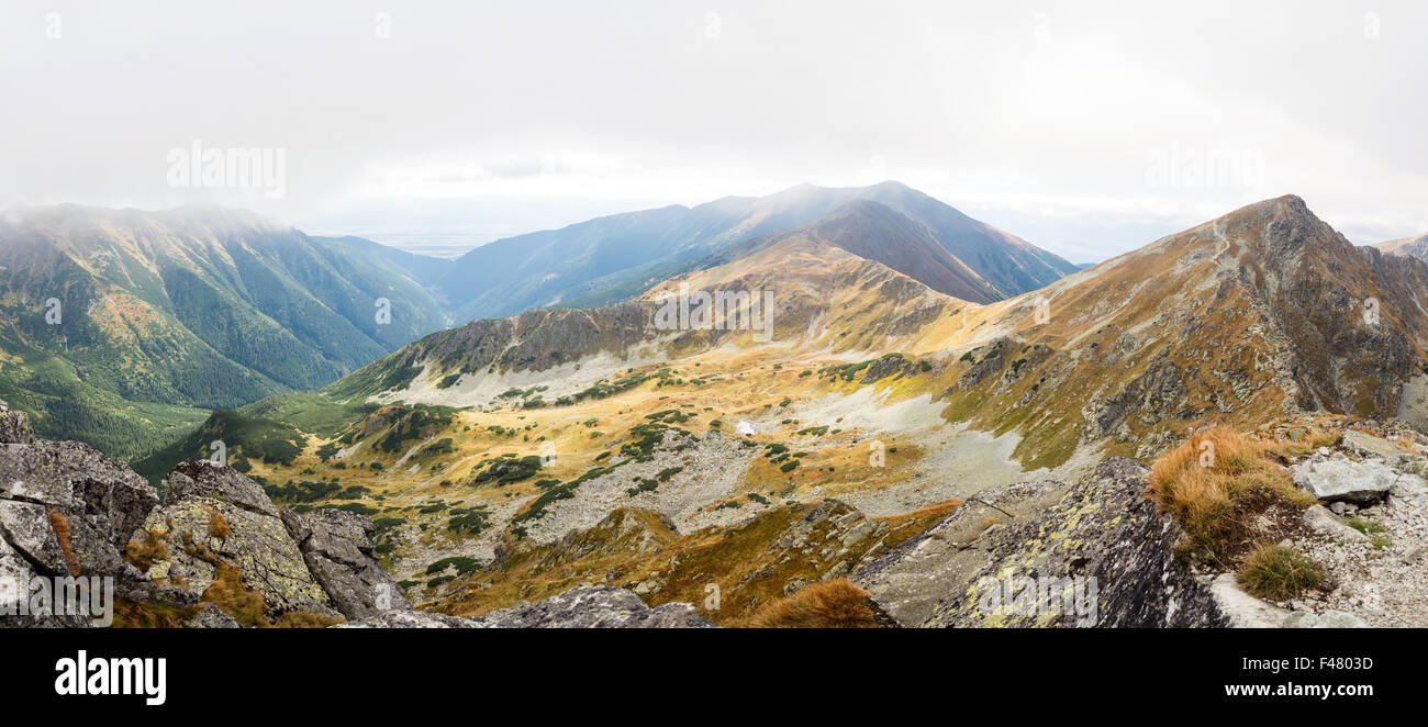Ostry Rohac and Placlive peaks at Tatras Stock Photo - Alamy