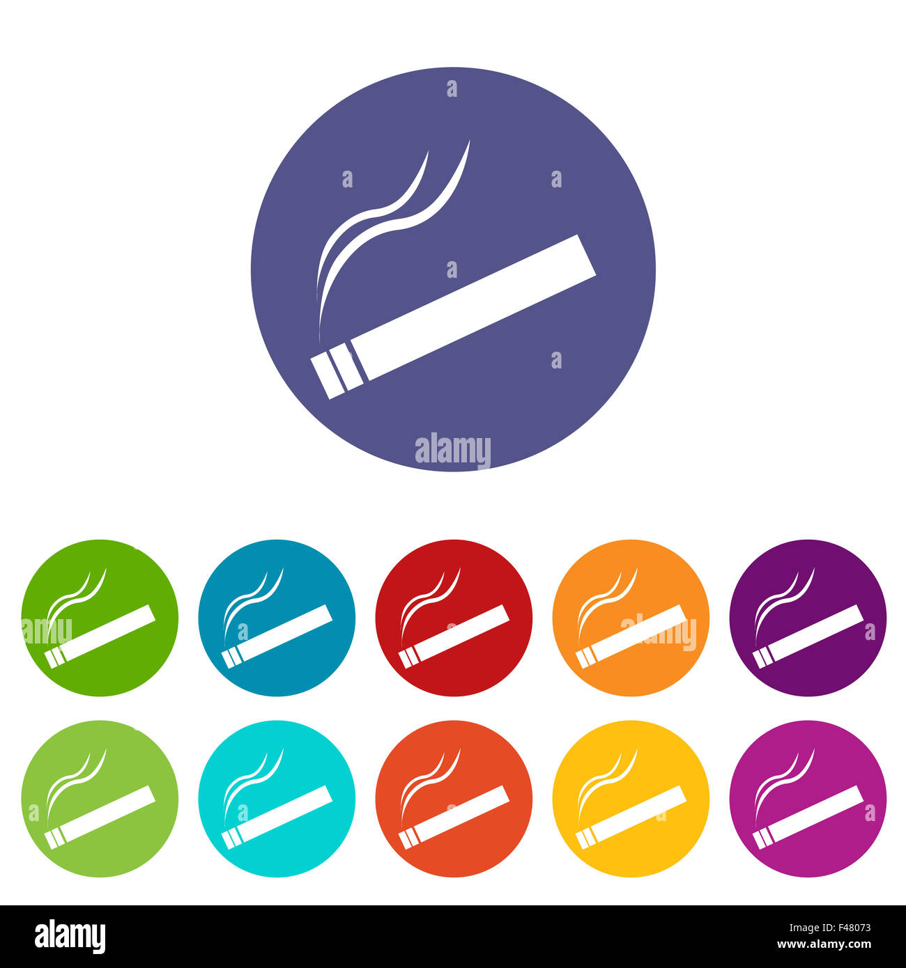 Icon cigarette hi-res stock photography and images - Alamy