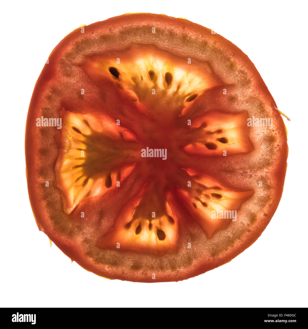 Skin of tomato Cut Out Stock Images & Pictures - Alamy