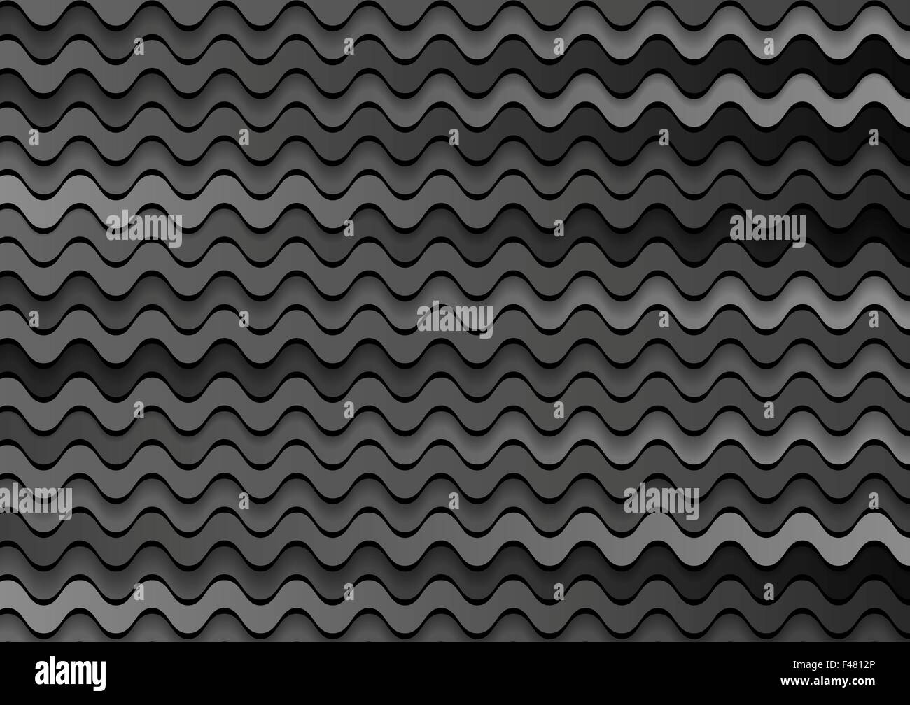 Dark abstract vector wavy background Stock Photo - Alamy
